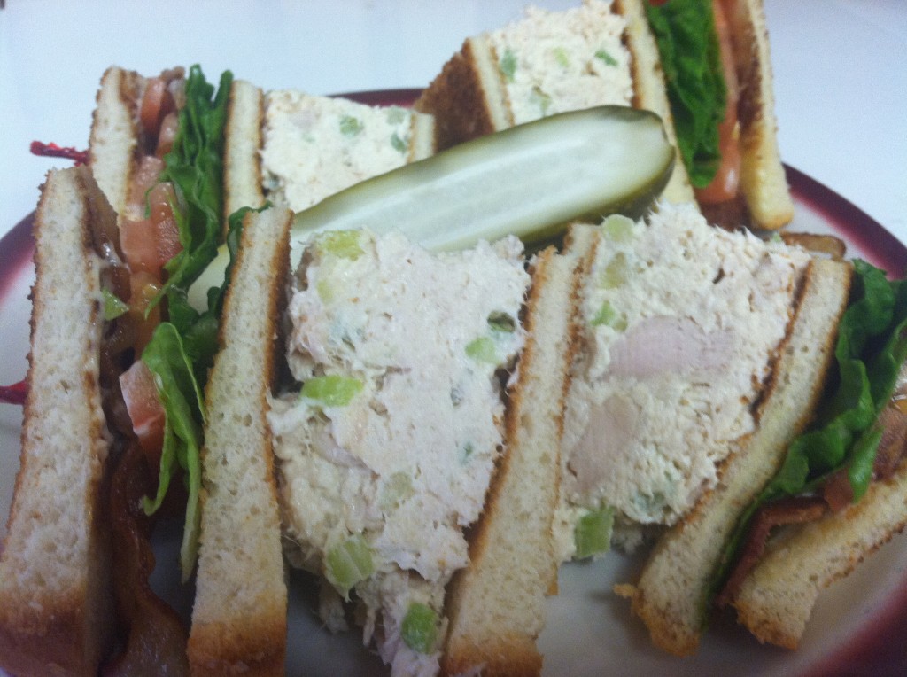 TRIPLE DECKER CHICKEN SALAD CLUB - DoingItLocal