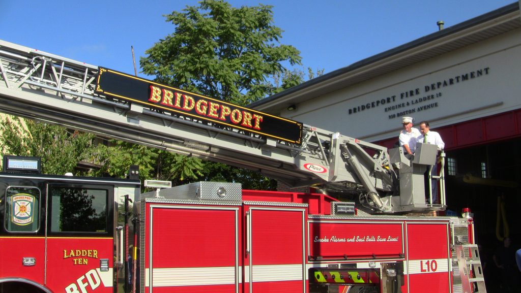 Bridgeport’s New Ladder 10 Fire Truck – DoingItLocal