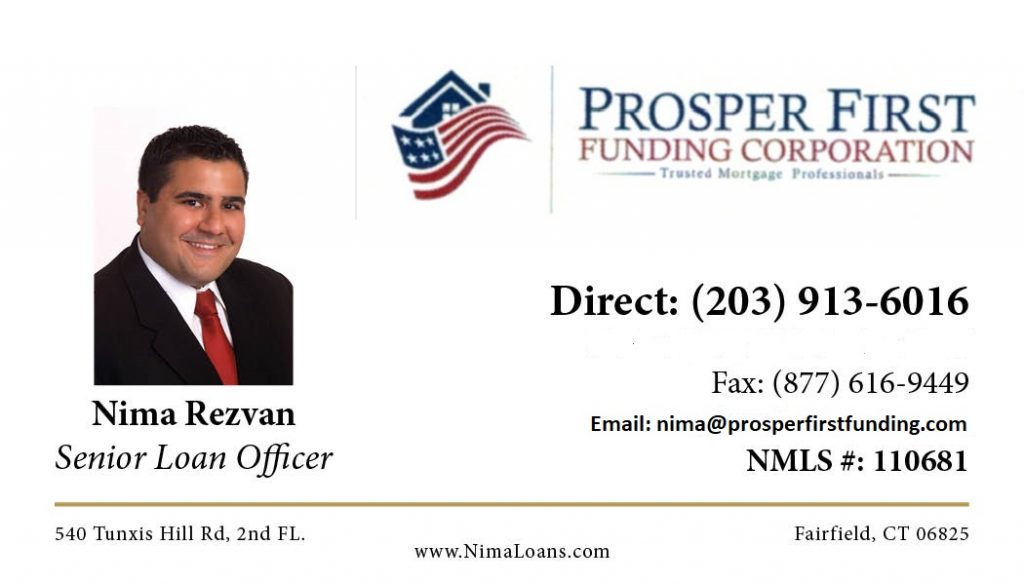 Nima Prosper first card – DoingItLocal