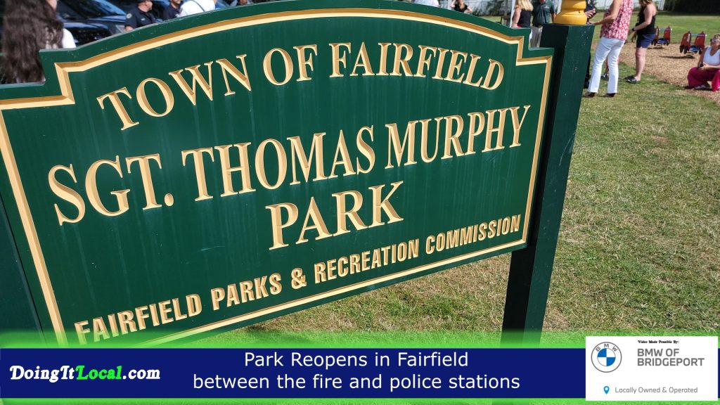 Fairfield Reopens Park - DoingItLocal
