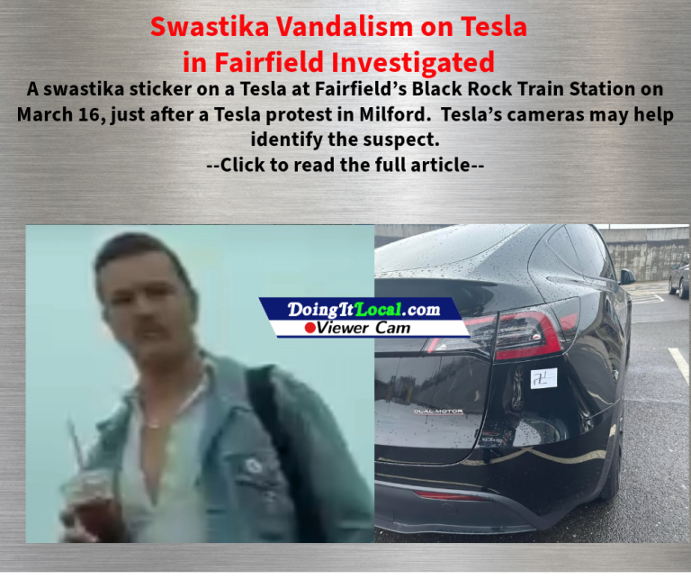 Swastika Vandalism on Tesla in Fairfield Investigated – DoingItLocal