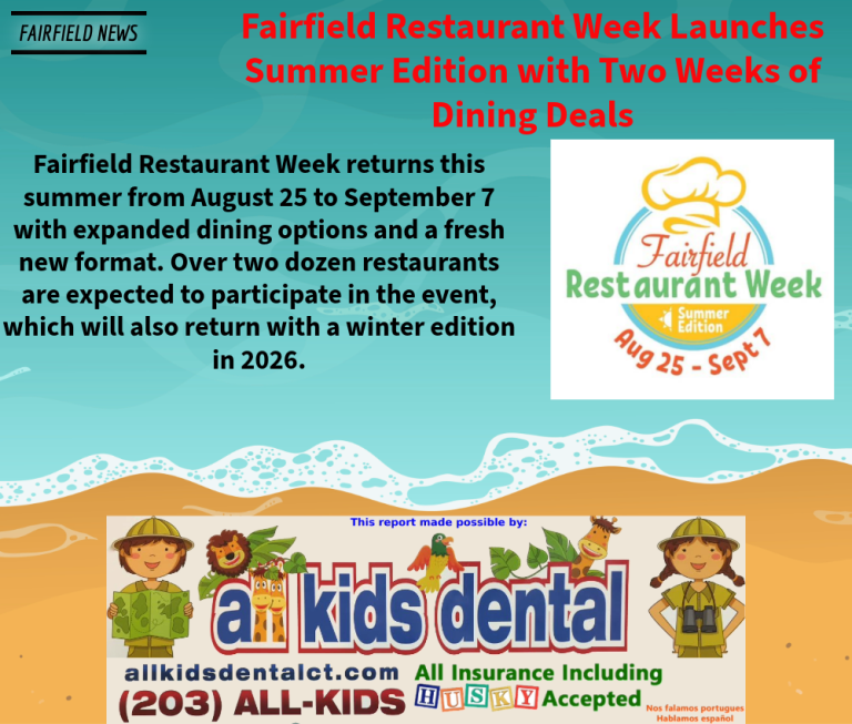 Fairfield Restaurant Week Returns with New Summer Format – DoingItLocal