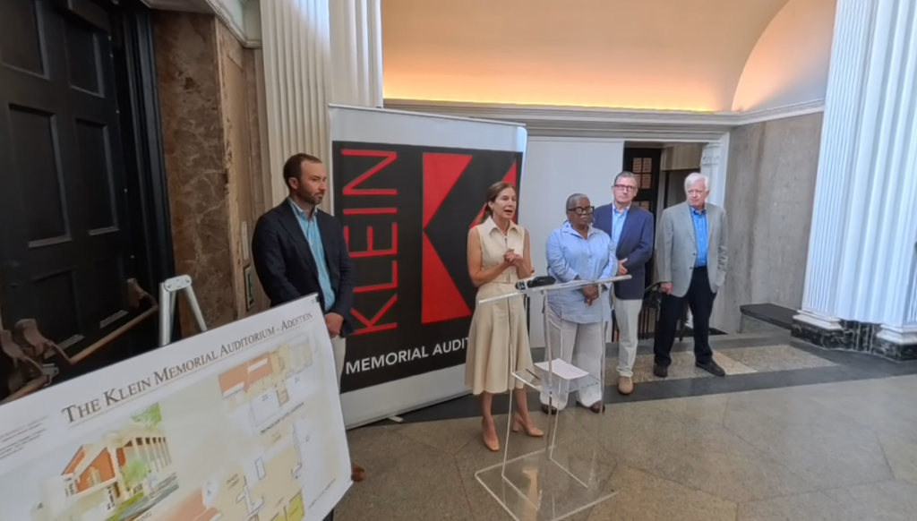 THE KLEIN CELEBRATES HISTORIC FIRST BUILDING ADDITION IN 85-YEAR ...